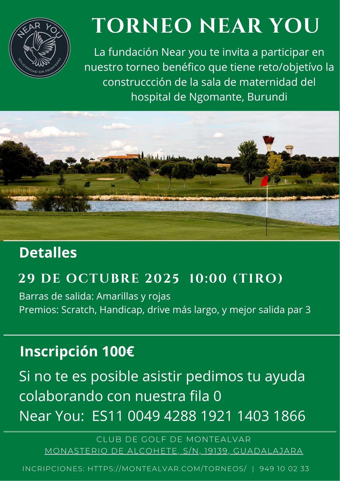 GF+COMIDA TORNEO TORNEO NEAR YOU 29.10.2025 | Montealvar